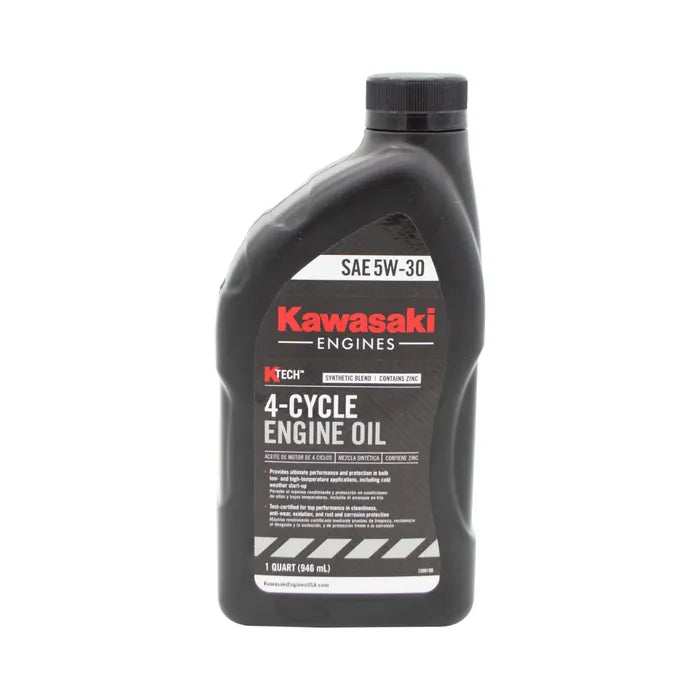 99969-6500 Kawasaki KTech 5W-30 4-Cycle Engine Oil (1 Quart) — RC Engine Service