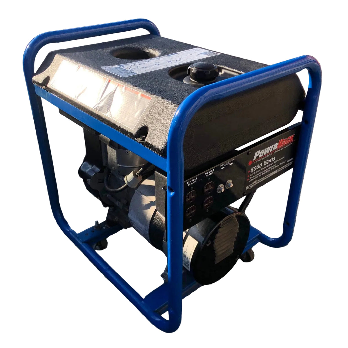 GT5000 DeVilbiss Power Back Electric Generator - 5000 Watts - Used — RC ...