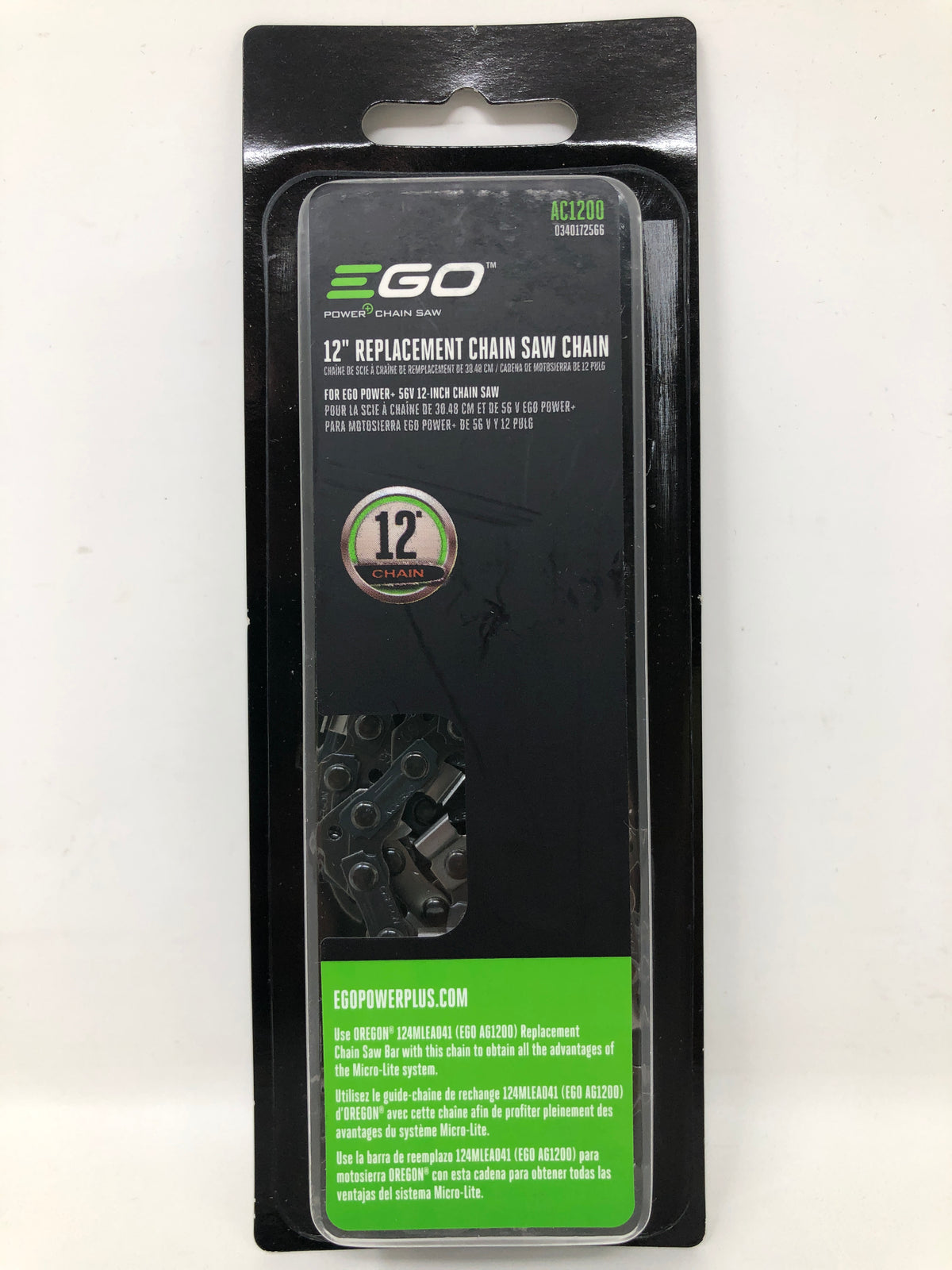 AC1200 EGO 12" Chain Saw Chain — RC Engine Service