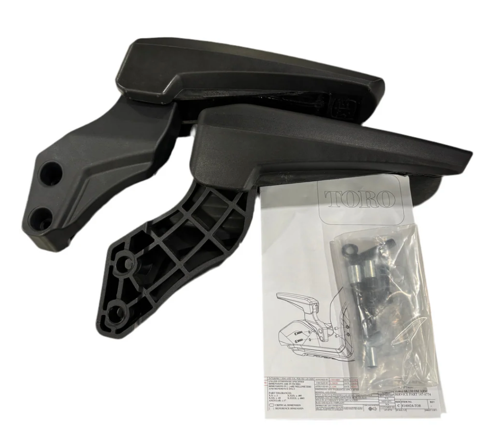 147-8774 Toro Arm Rest Kit - For 50", 54", 60" Timecutter MAX Models ...