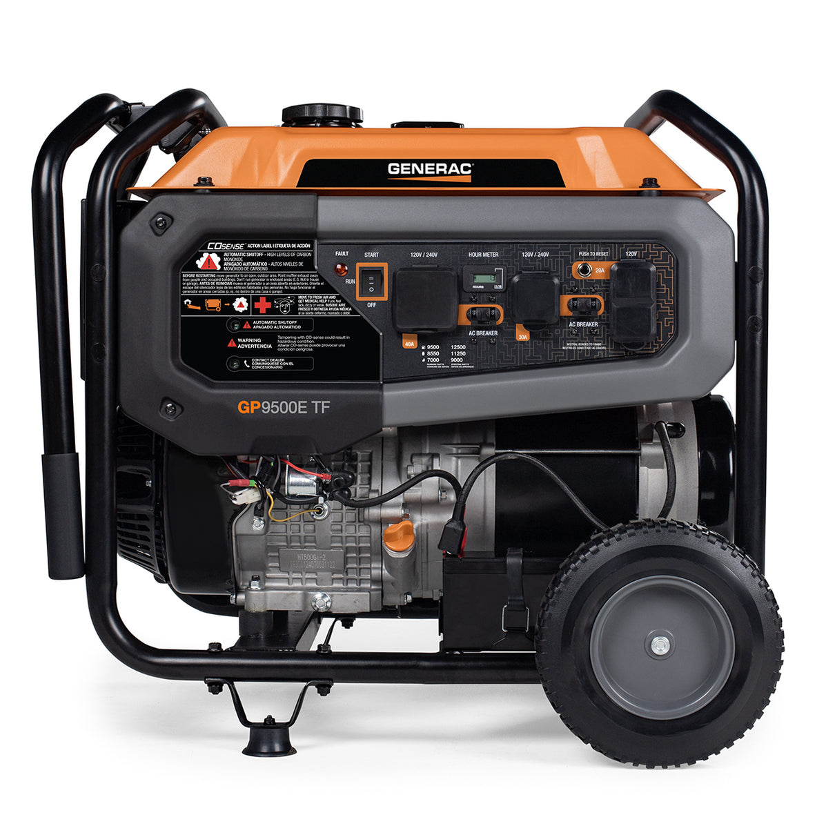 G0080630 Generac GP9500E Tri-Fuel Generator — RC Engine Service